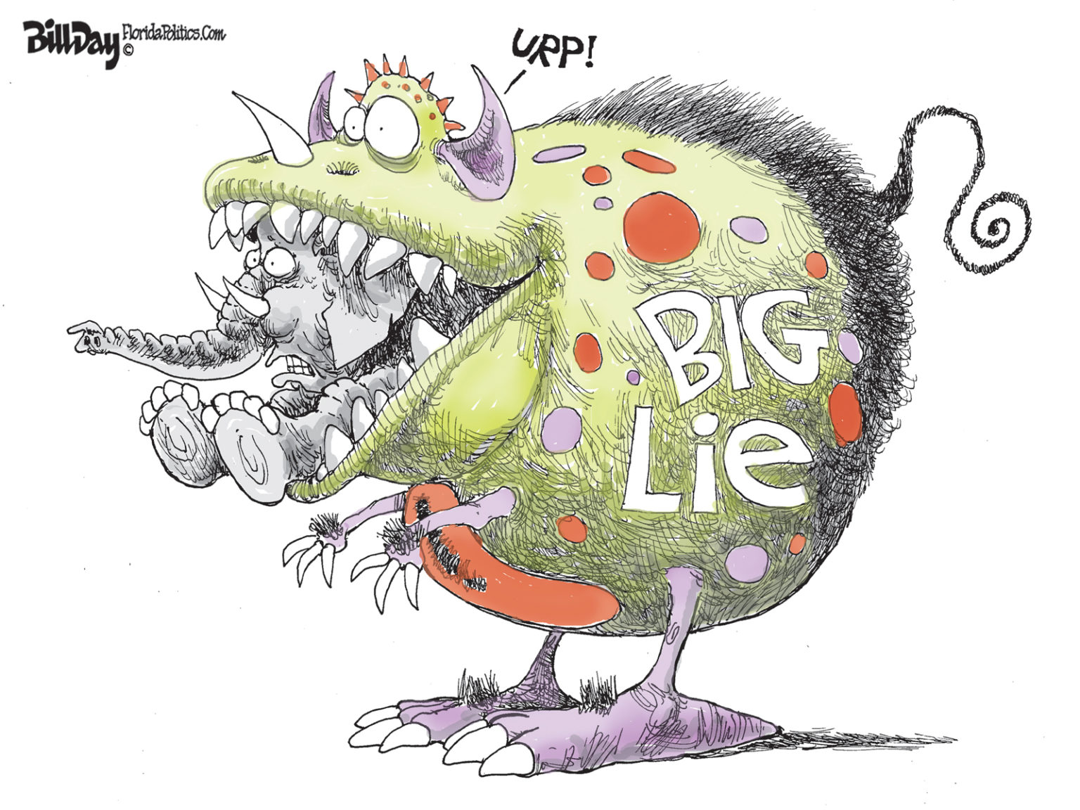 The Big Lie, A Cartoon By Award-Winning Bill Day | Smart City Memphis