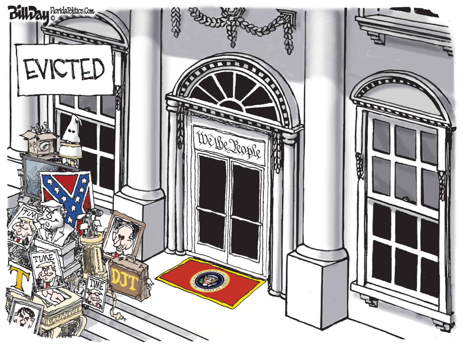 Evicted, A Cartoon By Award-Winning Bill Day | Smart City Memphis