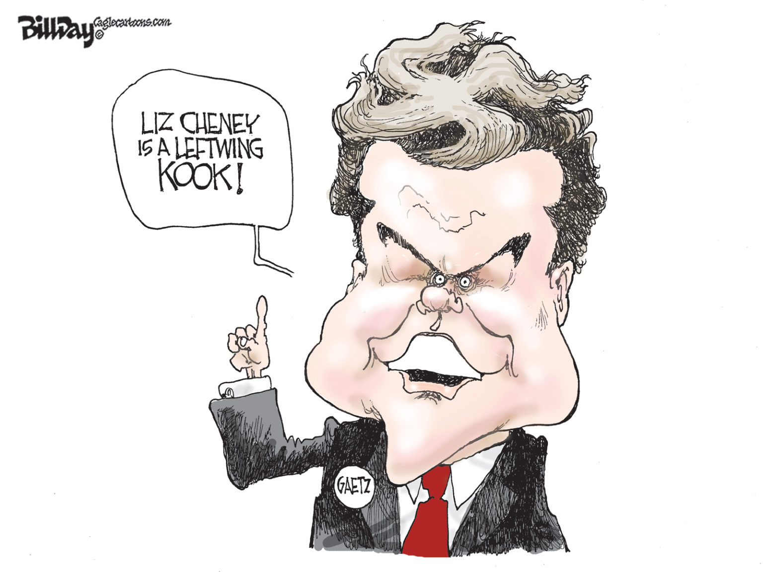 Matt Gaetz, A Cartoon by Award-Winning Bill Day | Smart City Memphis