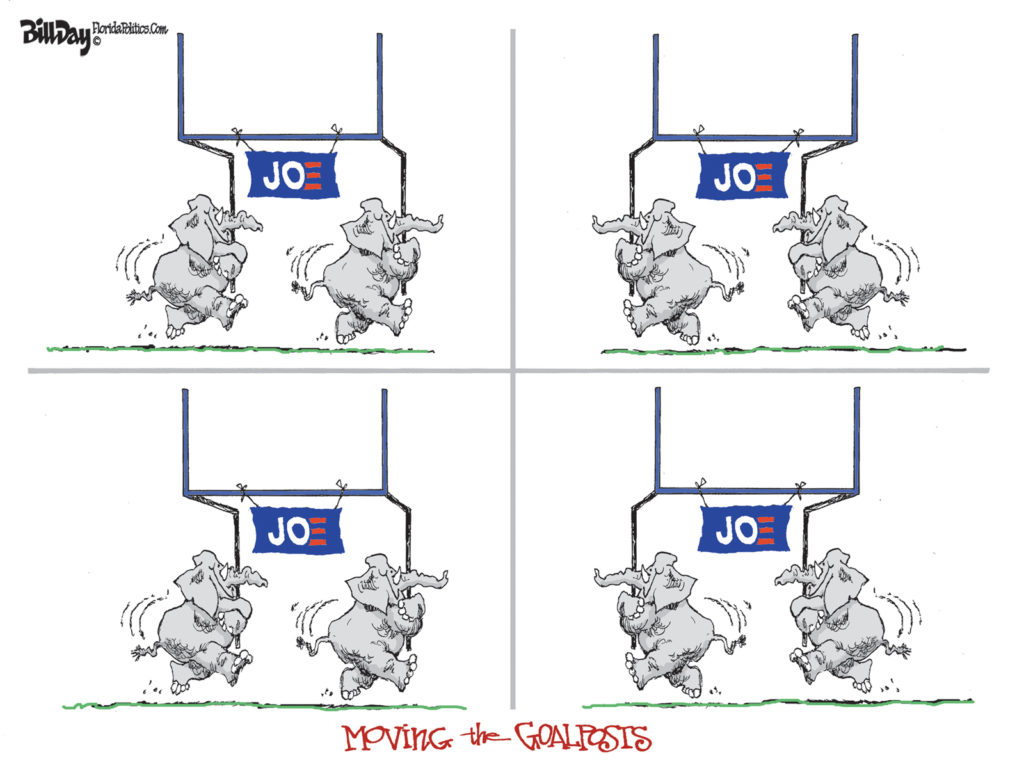 Moving The Goal Posts, A Cartoon By Award-Winning Bill Day | Smart City ...