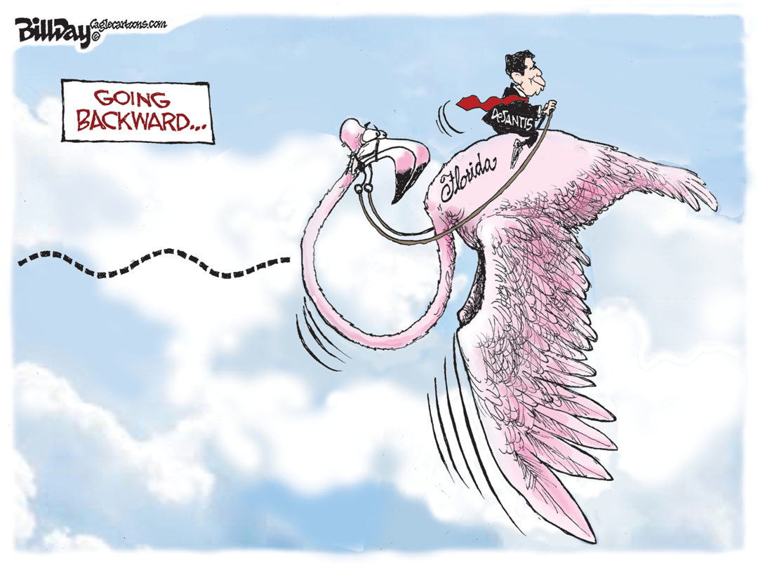 Going Backward, A Cartoon by Award-Winning Bill Day | Smart City Memphis