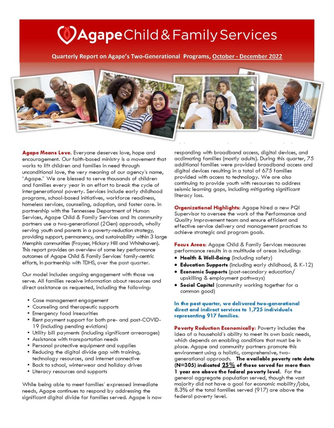 Pursuing The Agape Way To Attack Poverty | Smart City Memphis