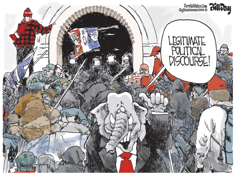 Legitimate Political Discourse, A Cartoon By Award-Winning Bill Day ...