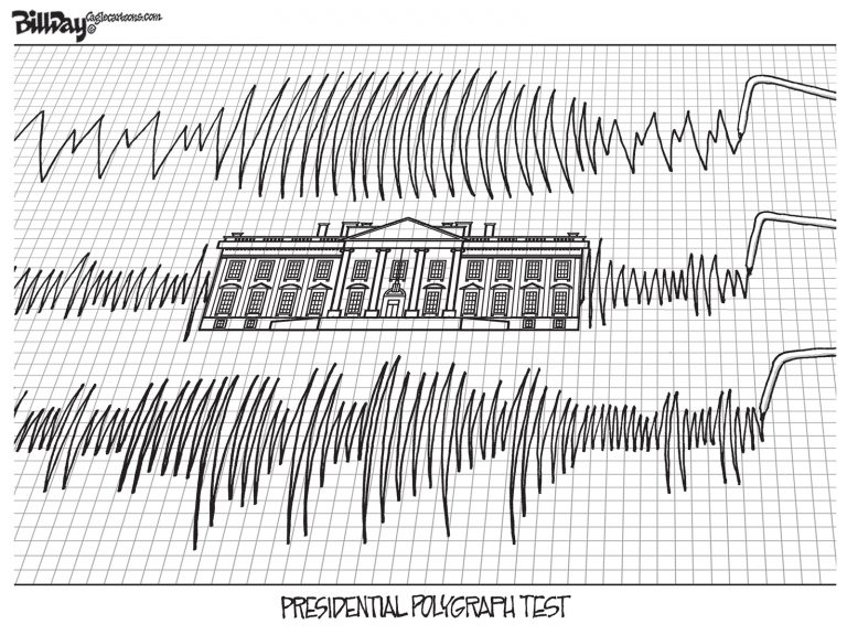 Presidential Polygraph Test, A Cartoon by Award-Winning Bill Day ...