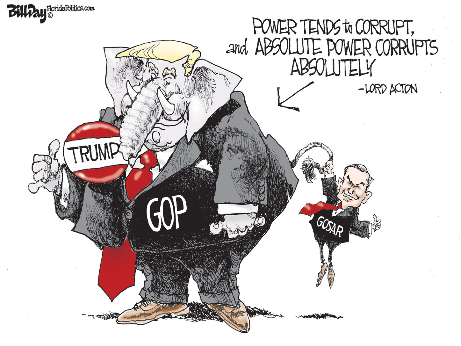 Absolute Power, A Cartoon by Award-Winning Bill Day | Smart City Memphis