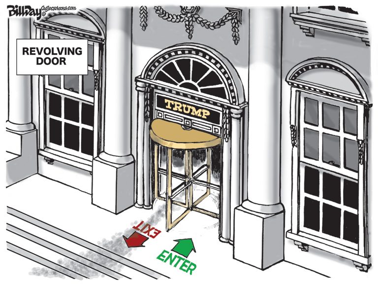 Revolving Door, A Cartoon by Award-Winning Bill Day | Smart City Memphis
