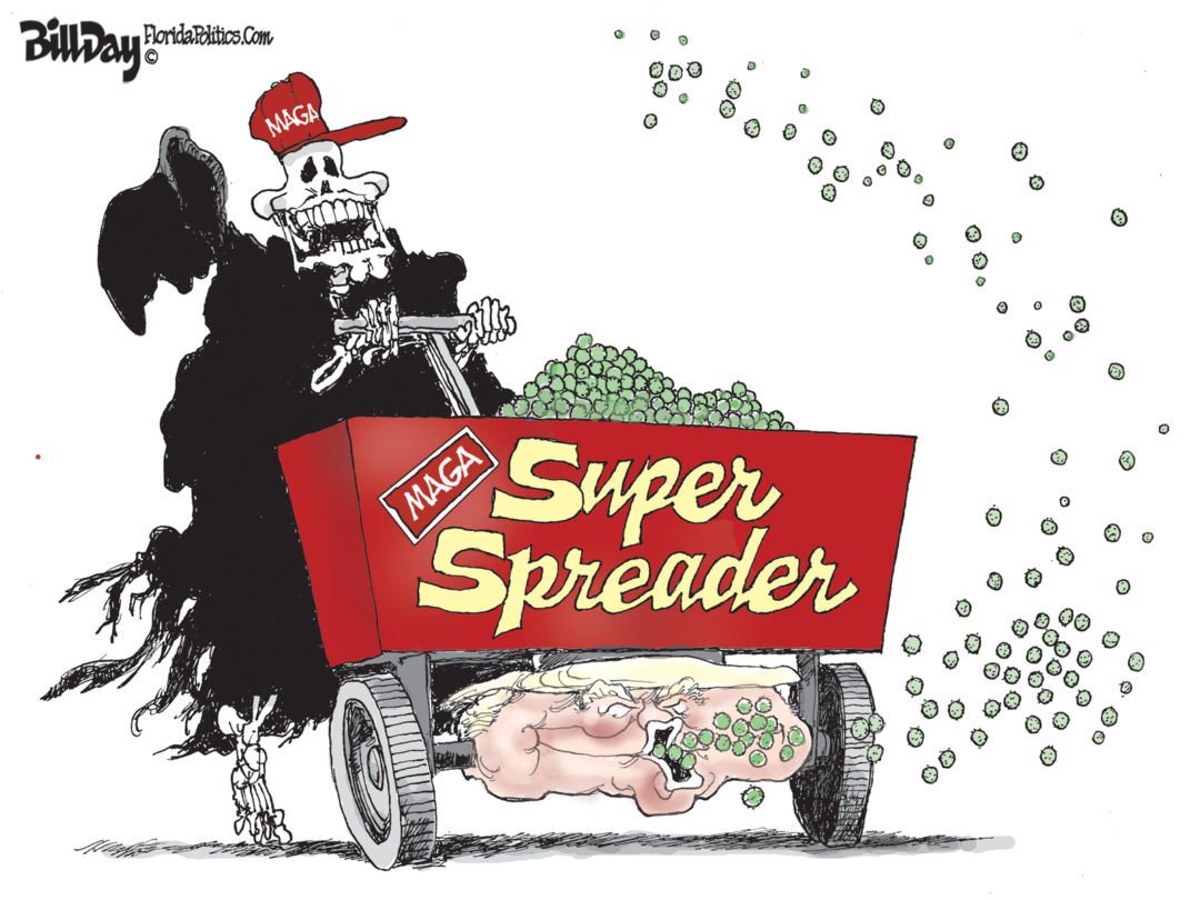 Super Spreader, A Cartoon By Award-Winning Bill Day | Smart City Memphis