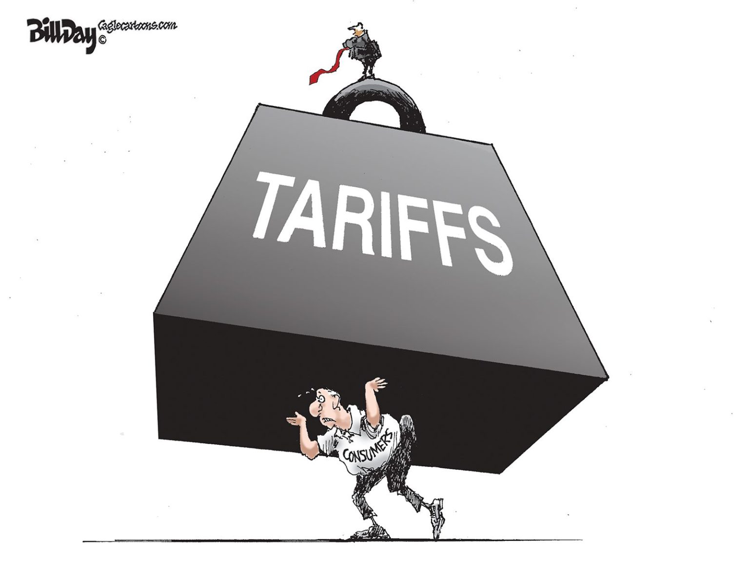Trump Tariffs, A Cartoon by Award-Winning Bill Day | Smart City Memphis